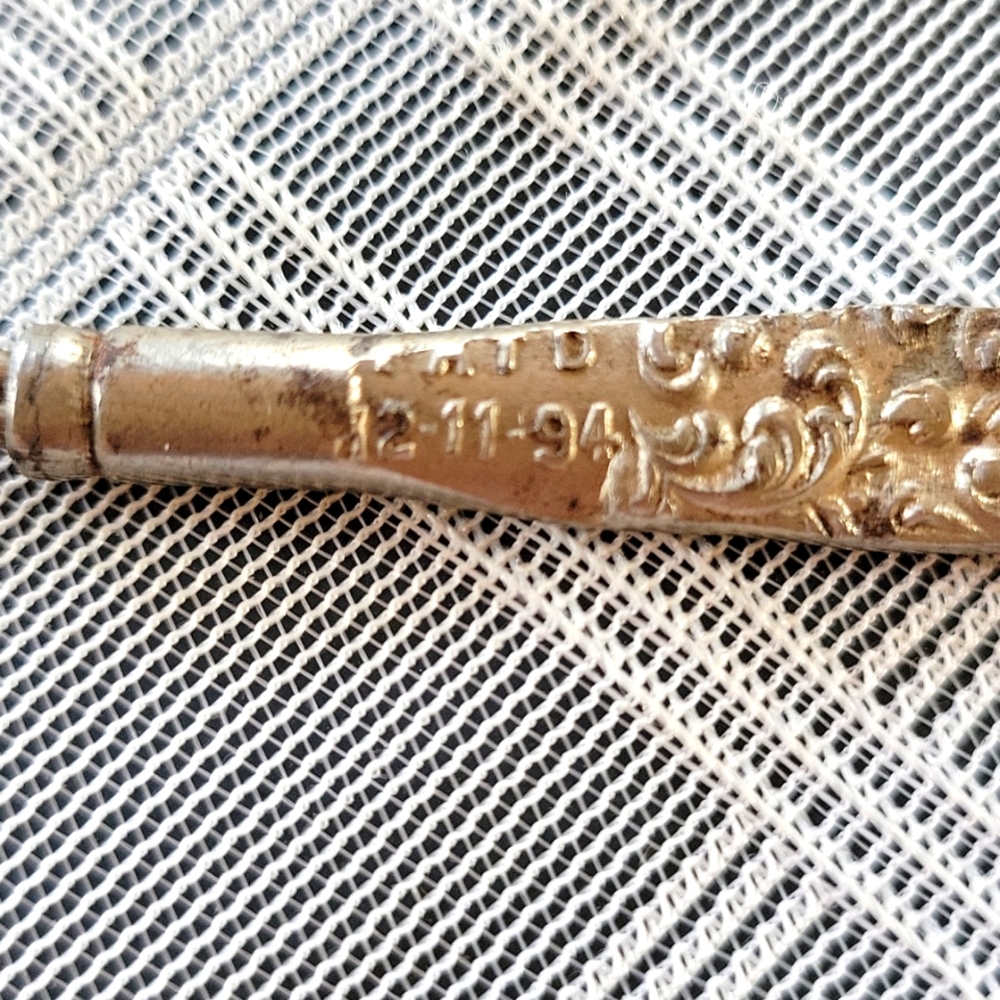 Victorian Antique Vintage 1800's Shoe Button Hook Loo… - Gem